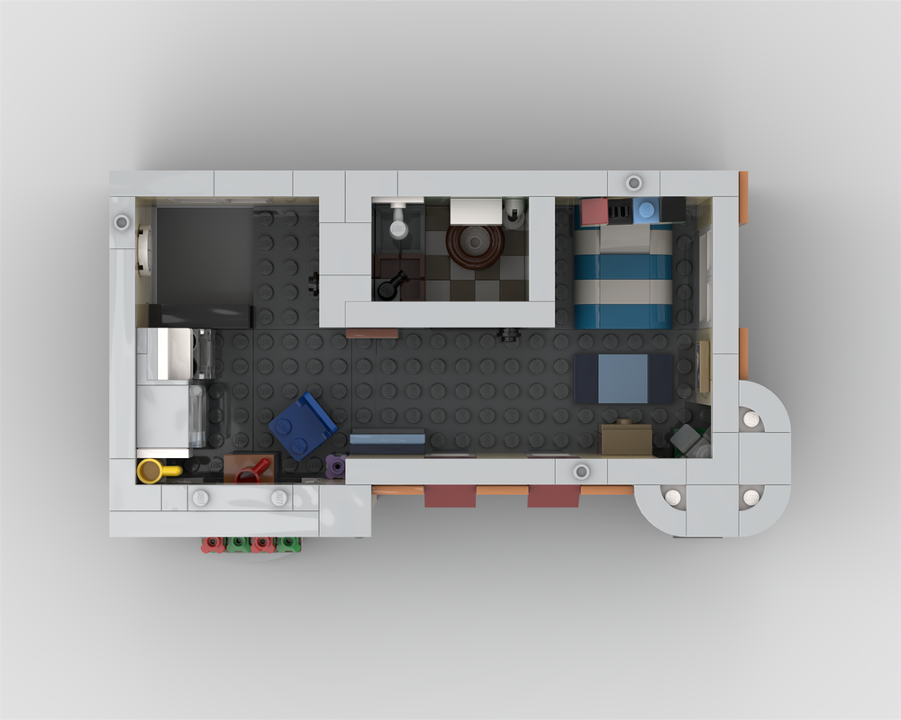 Lego Moc Park Street Bakery By Briquoleur Rebrickable Build With Lego