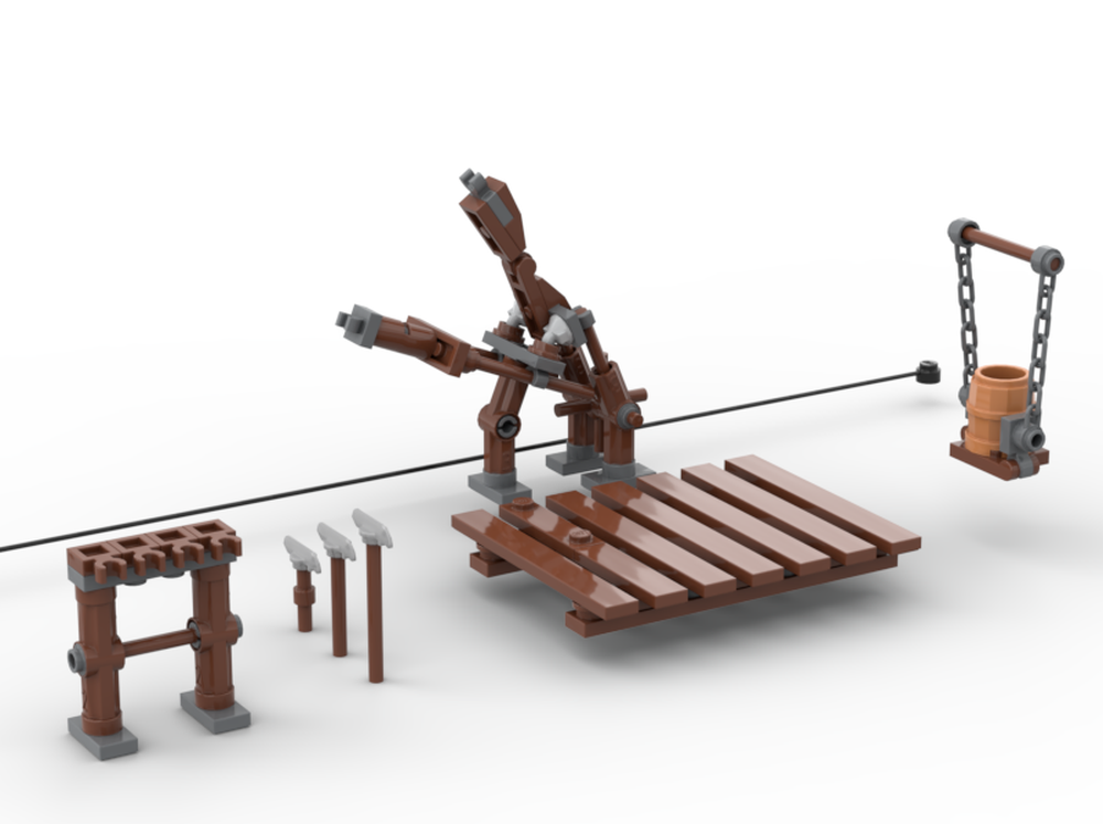 LEGO MOC Medieval Mining Equipment by legofrogproductions | Rebrickable ...