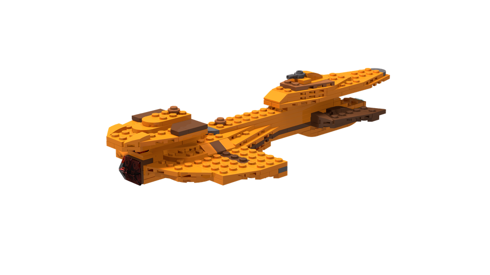 LEGO MOC Cardassian Ekoor-Class Starship by LegendAJ | Rebrickable ...