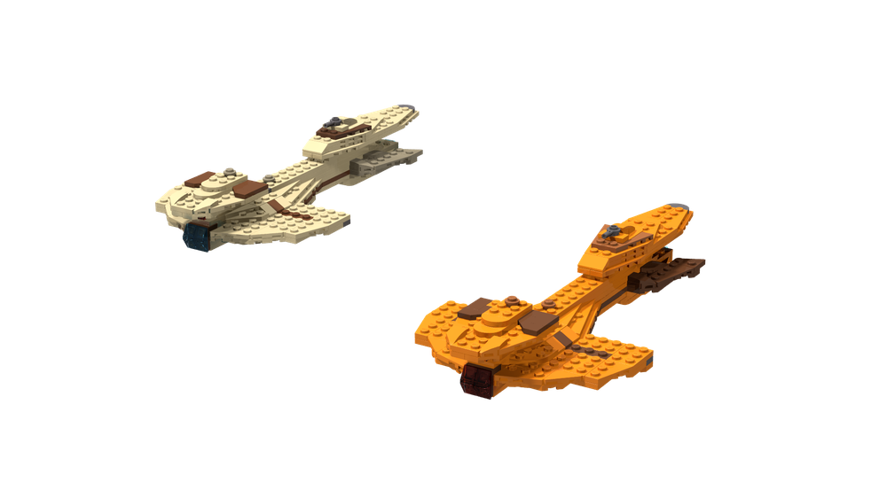 LEGO MOC Cardassian Ekoor-Class Starship by LegendAJ | Rebrickable ...