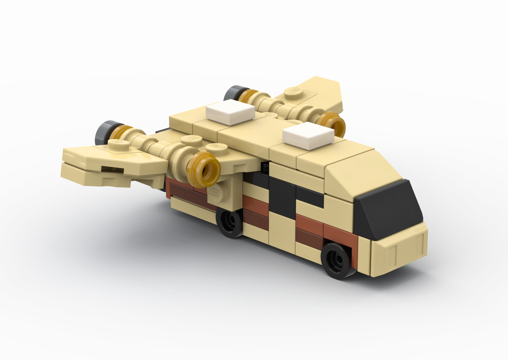LEGO MOC Spaceballs Eagle 5 RV by The Bobby Brix Channel | Rebrickable ...