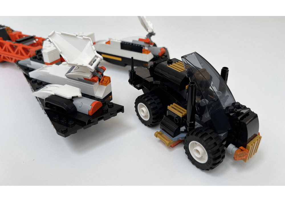 Lego Moc Heavy Transport By Trstr Rebrickable Build With Lego