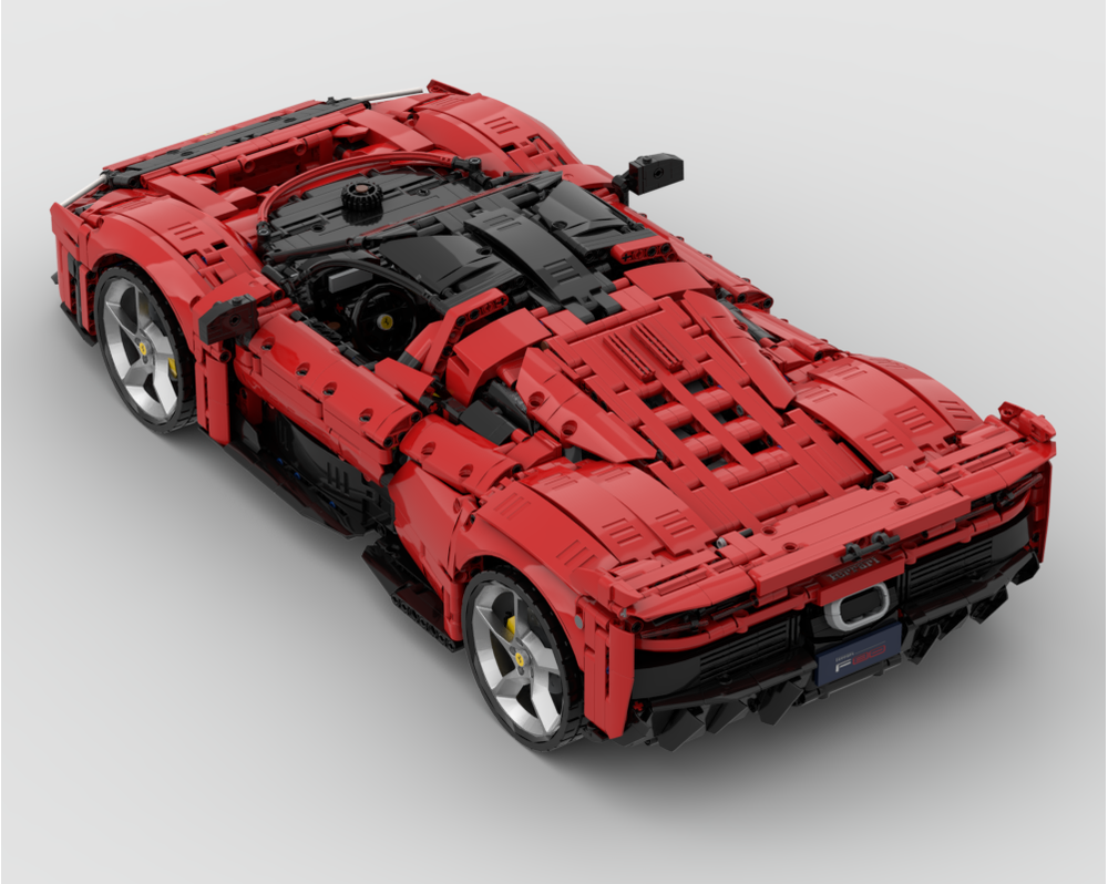 LEGO MOC Ferrari-F80 by SKC_LEGO | Rebrickable - Build with LEGO