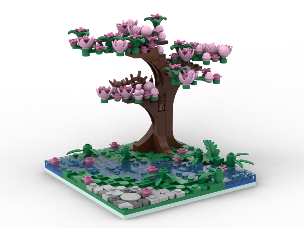 LEGO MOC Spring Park by legoprofi | Rebrickable - Build with LEGO