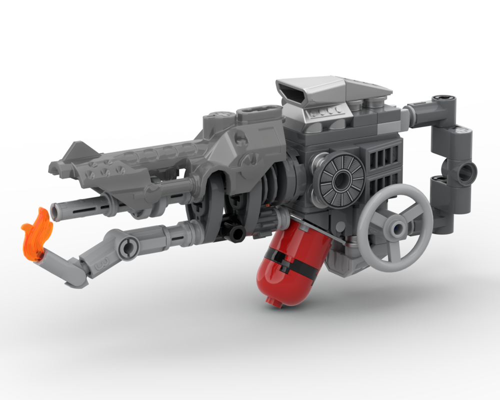 LEGO MOC "Sizzly Gitzgrilla" - Heavy Flamer by SparrowLegs ...