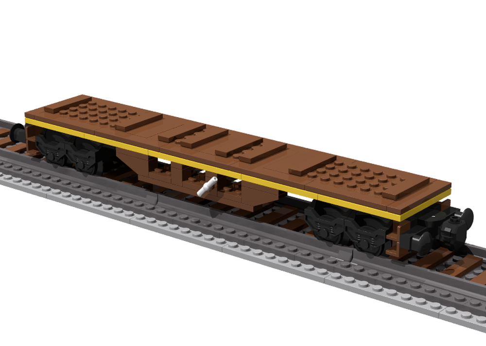 LEGO MOC 40ft/60ft NQOY Container Wagon by diamond_deer | Rebrickable ...