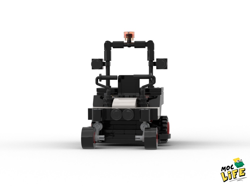 LEGO MOC Bobcat zero turn mower by MocLife | Rebrickable - Build with LEGO