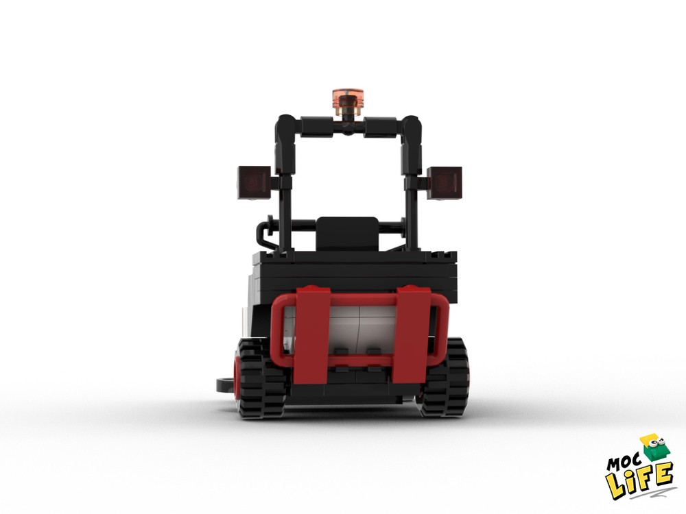 LEGO MOC Bobcat zero turn mower by MocLife | Rebrickable - Build with LEGO