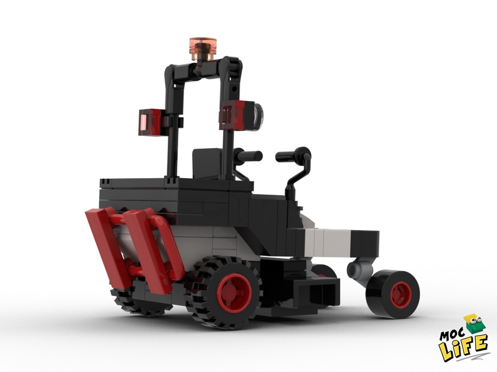 LEGO MOC Bobcat zero turn mower by MocLife | Rebrickable - Build with LEGO