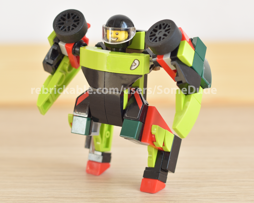 LEGO MOC Mech suit from 30434 by SomeDude | Rebrickable - Build with LEGO