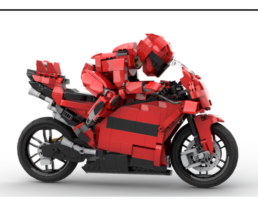 LEGO MOC MotoGP - Ducati by 3run0 | Rebrickable - Build with LEGO