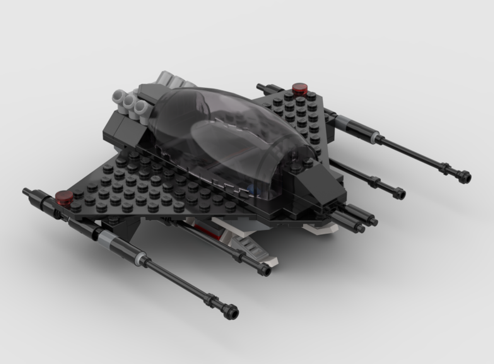 LEGO MOC Two Person Combat Jet by FlamingAssassin | Rebrickable - Build ...