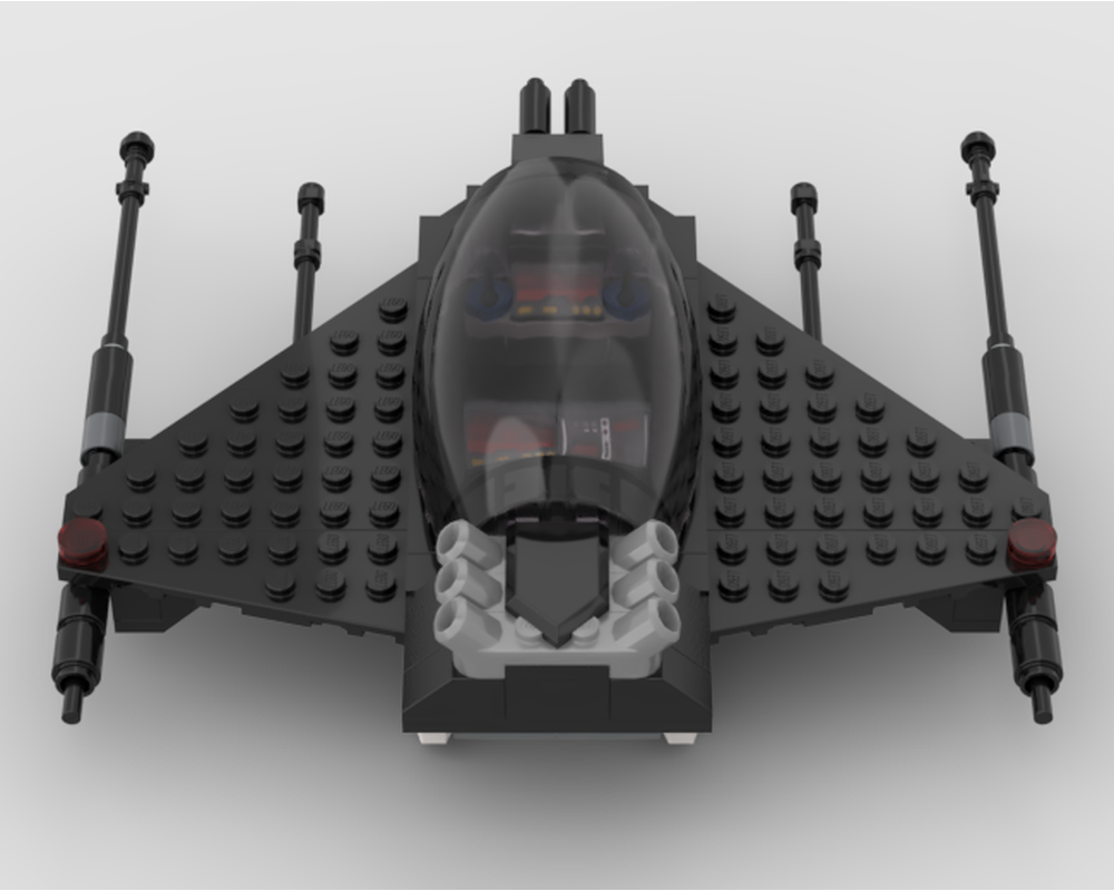 LEGO MOC Two Person Combat Jet by FlamingAssassin | Rebrickable - Build ...
