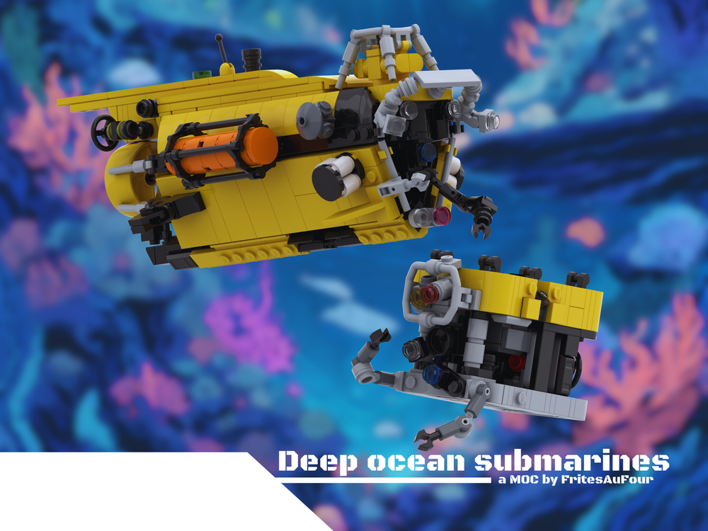 LEGO MOC Deep ocean submarines by FritesAuFour | Rebrickable - Build ...