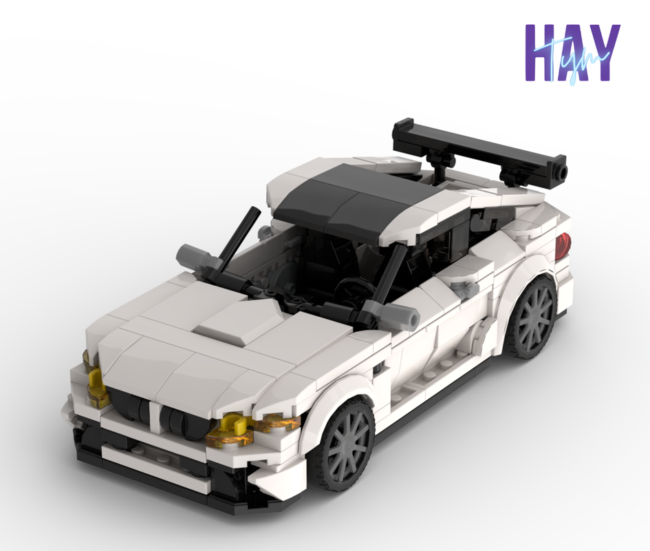 LEGO MOC BMW M4 GTS F82 (White) by TymHay | Rebrickable - Build with LEGO