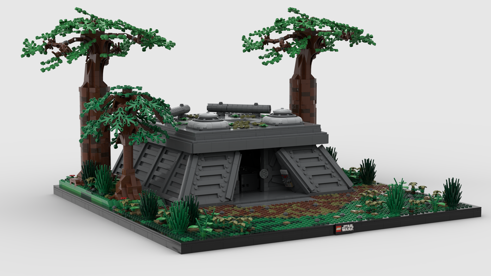 LEGO MOC SW Episode 6 Battle on Endor / Imperial bunker of shield ...
