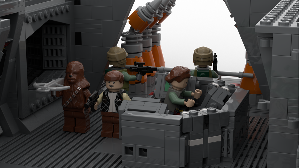 Lego Moc Sw Episode 6 Battle On Endor Imperial Bunker Of Shield