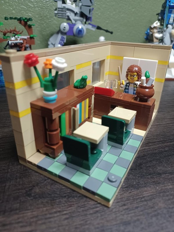 LEGO MOC Classroom Nook by BaxterBrix | Rebrickable - Build with LEGO