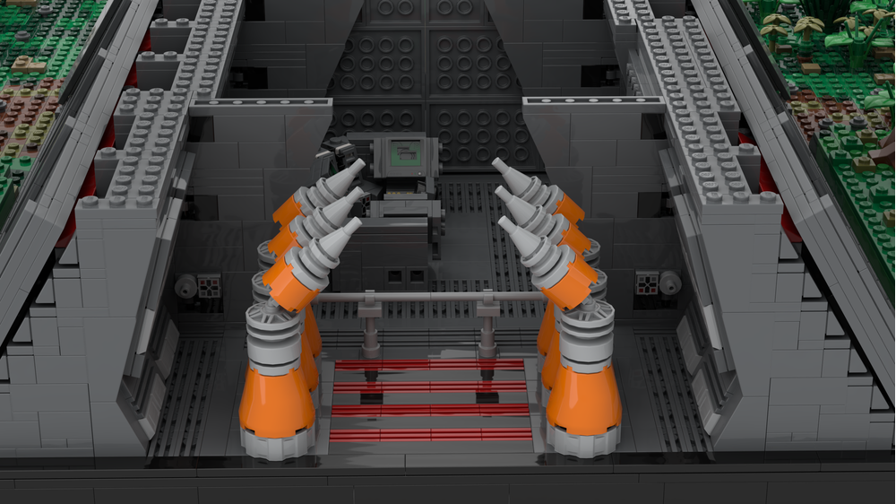 LEGO MOC SW Episode 6 Battle on Endor / Imperial bunker of shield ...