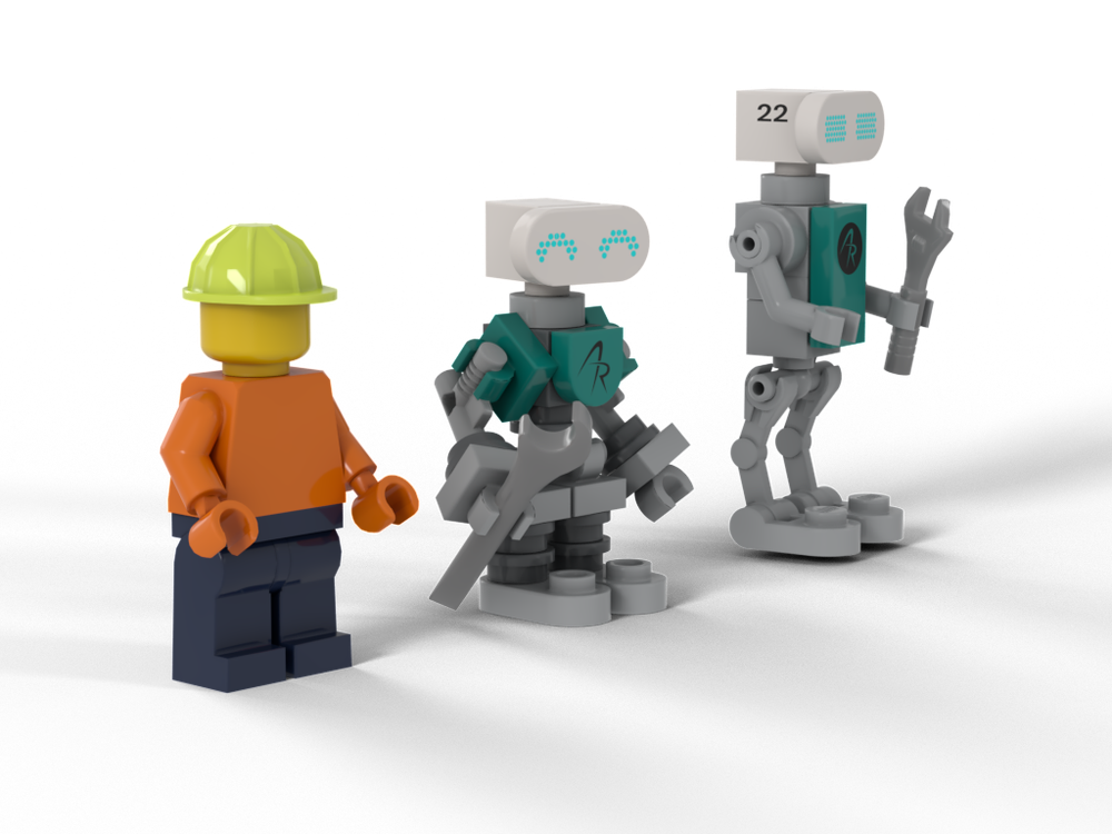 LEGO MOC Mini-Digit Robot by aspro648 | Rebrickable - Build with LEGO