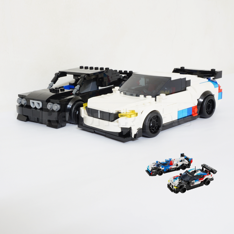 LEGO MOC 76922 BMW M4 F82 and M3 E30 by KMPMOCS | Rebrickable - Build ...