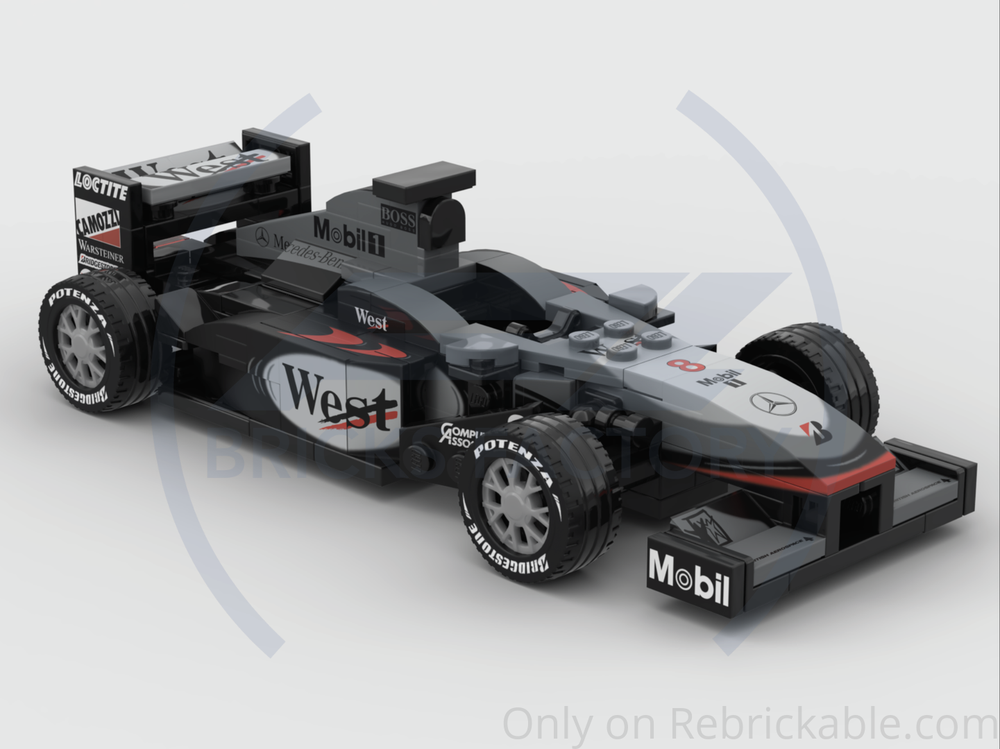 LEGO MOC F1 McLaren MP4/13 by Pit Lane Bricks Factory | Rebrickable ...