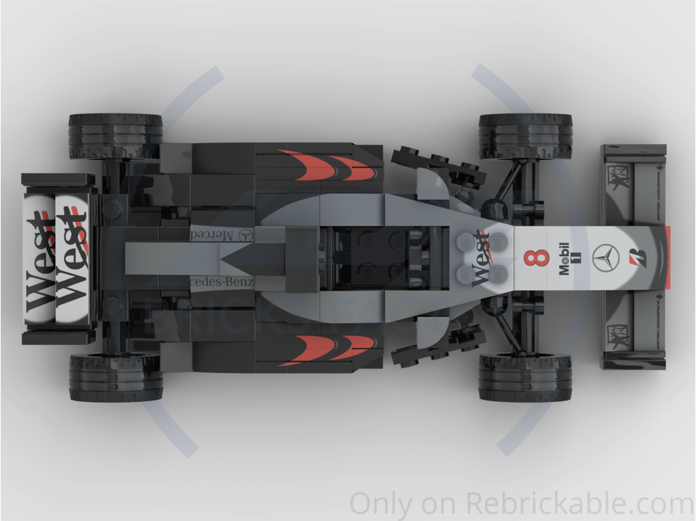 LEGO MOC F1 McLaren MP4/13 by Pit Lane Bricks Factory | Rebrickable ...