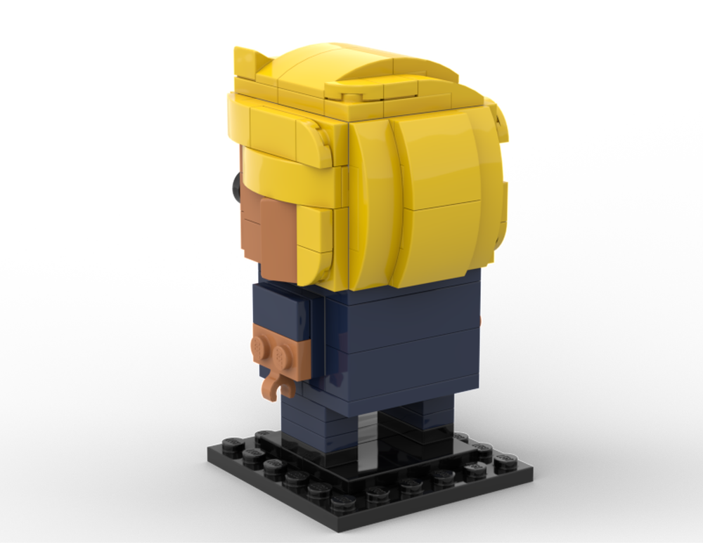 LEGO MOC Donald Trump & JD Vance Brickheadz by Brickland Hills ...