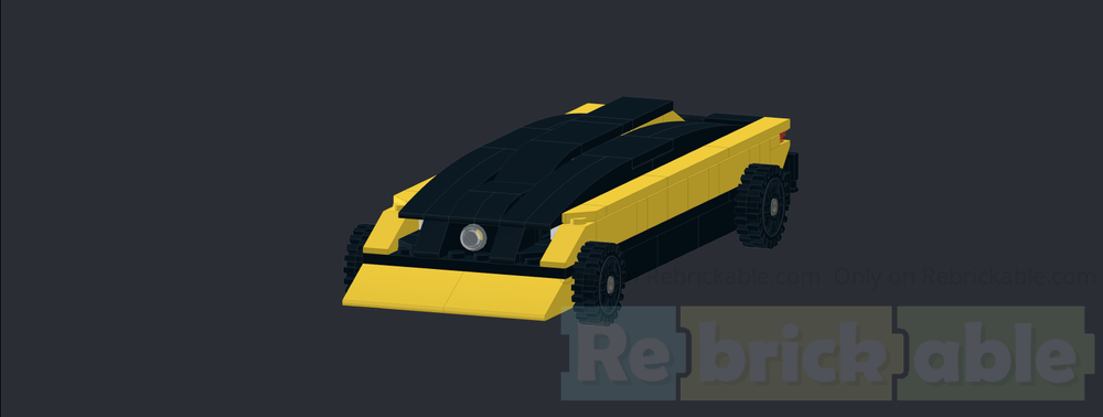 LEGO MOC Race car 3 by Creative B | Rebrickable - Build with LEGO