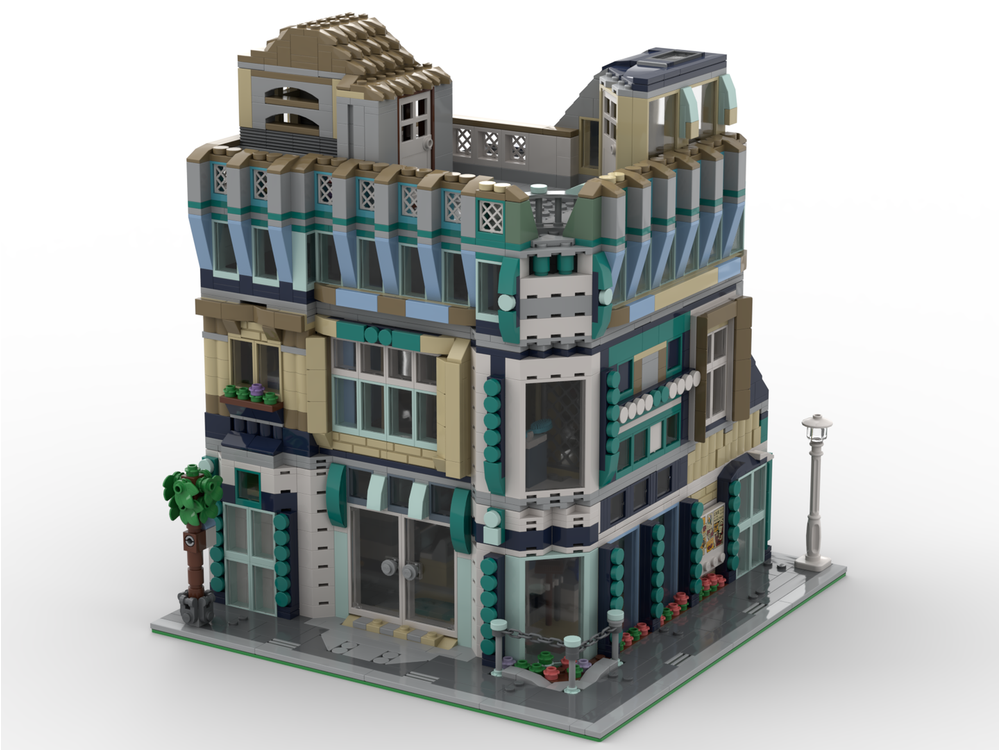 LEGO MOC Animal Shelter by BrickAndBuildsI | Rebrickable - Build with LEGO