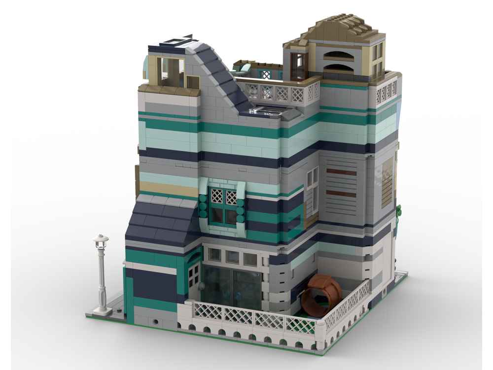 LEGO MOC Animal Shelter by BrickAndBuildsI | Rebrickable - Build with LEGO