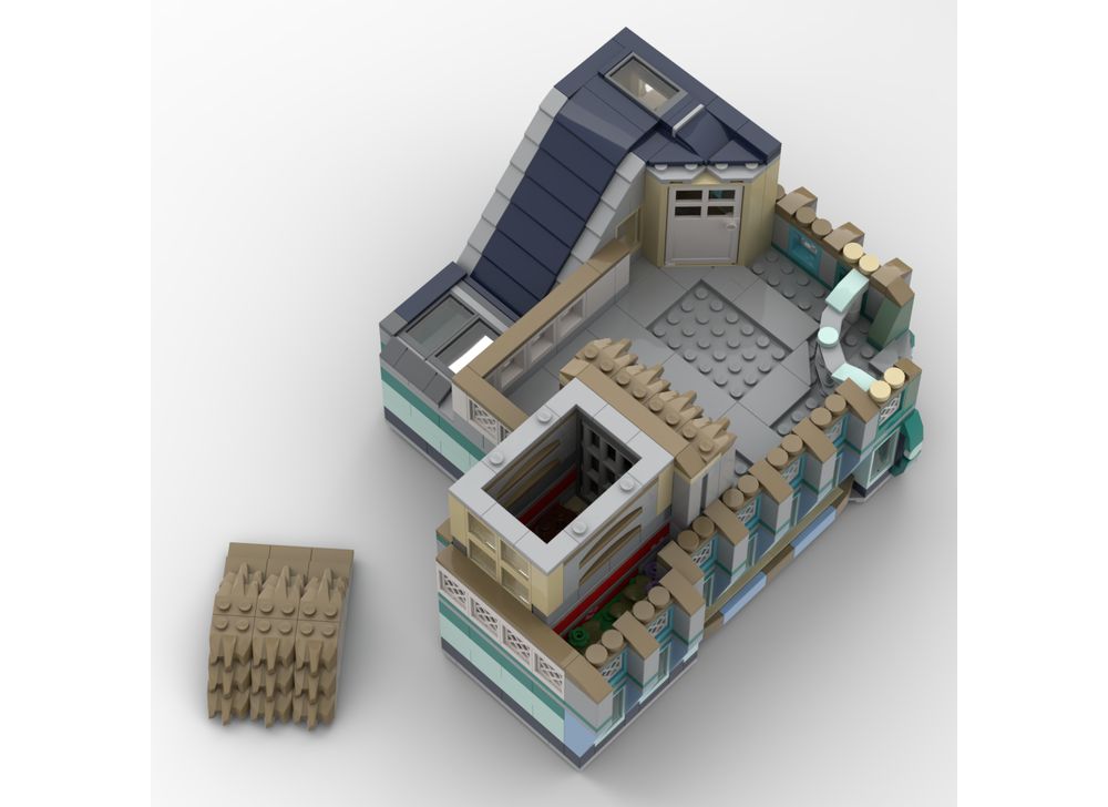 LEGO MOC Animal Shelter by BrickAndBuildsI | Rebrickable - Build with LEGO