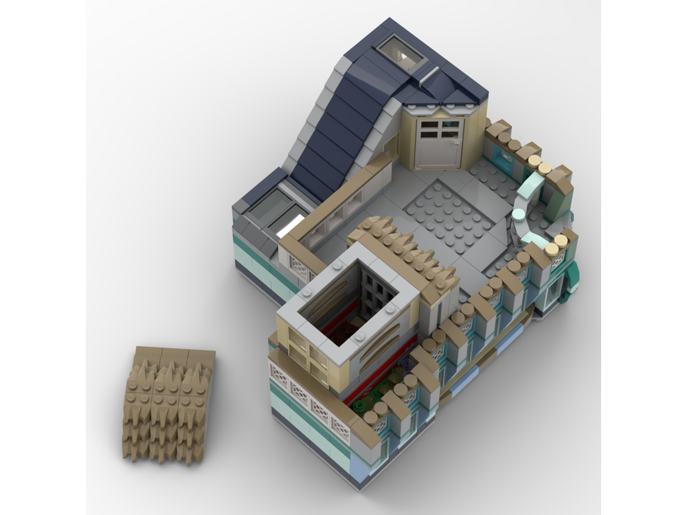 LEGO MOC Animal Shelter by BrickAndBuildsI | Rebrickable - Build with LEGO