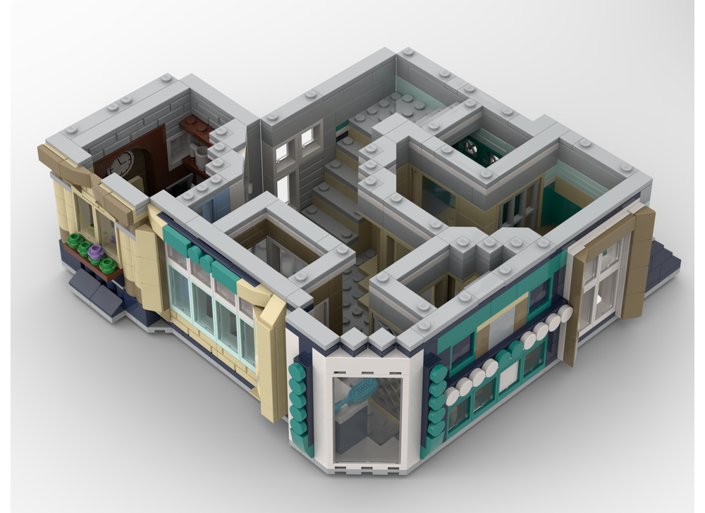 LEGO MOC Animal Shelter by BrickAndBuildsI | Rebrickable - Build with LEGO