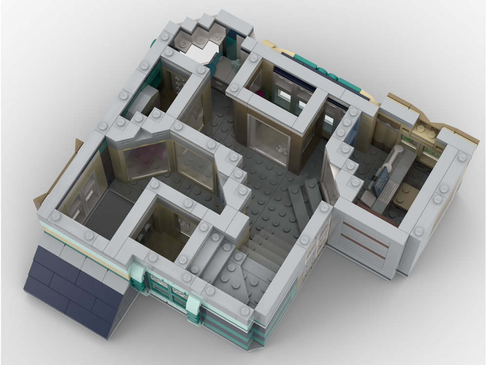 LEGO MOC Animal Shelter by BrickAndBuildsI | Rebrickable - Build with LEGO