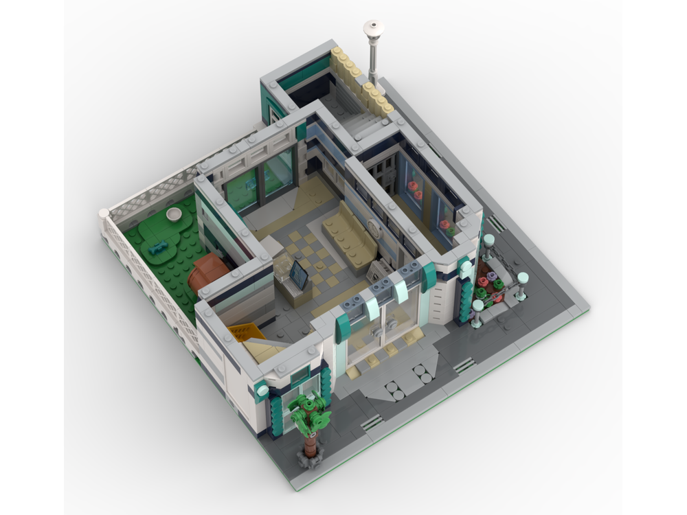 LEGO MOC Animal Shelter by BrickAndBuildsI | Rebrickable - Build with LEGO