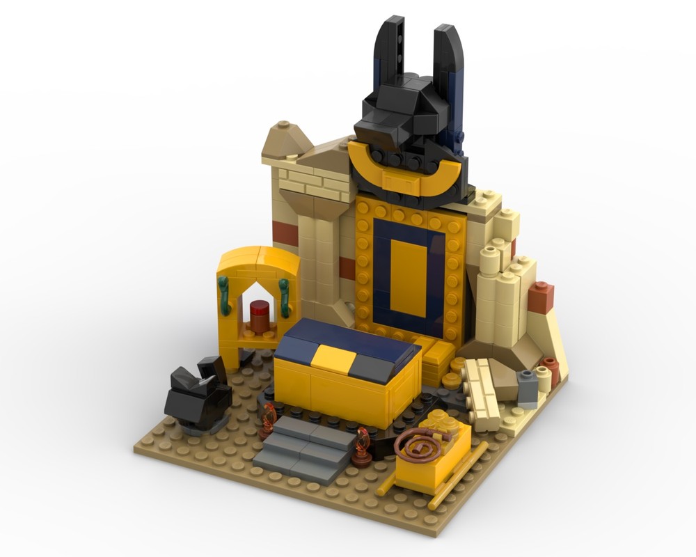 LEGO MOC Pharaoh Tomb by akachi | Rebrickable - Build with LEGO