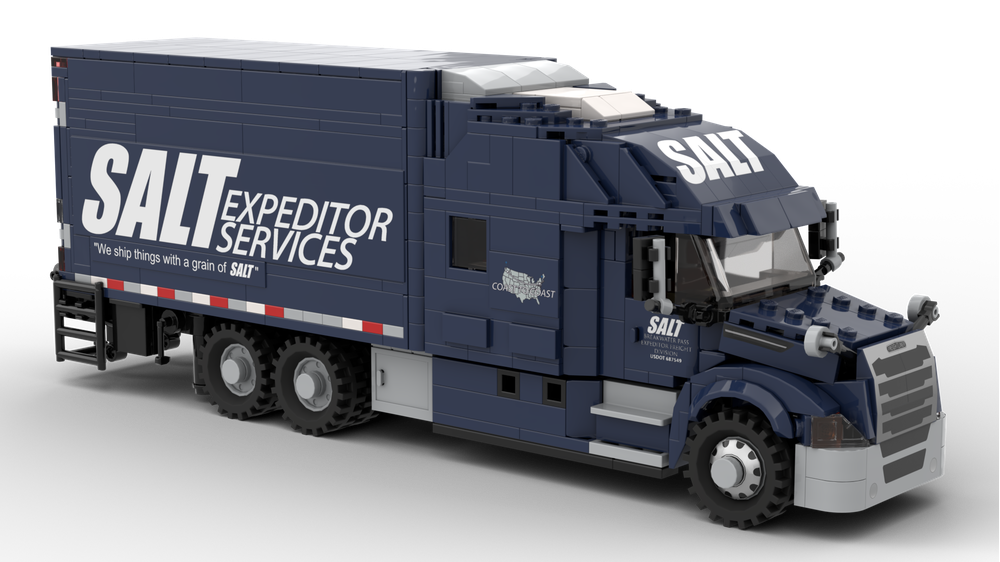 LEGO MOC Freightliner Cascadia Expeditor Truck by Yellow.LXF ...