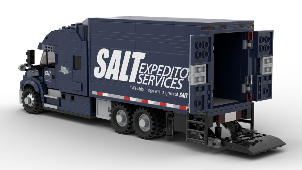 Lego Moc Freightliner Cascadia Expeditor Truck By Yellowlxf