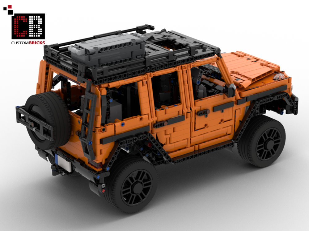 Lego Moc Mercedes Benz G 500 Professional Line 42177 Rc Modification
