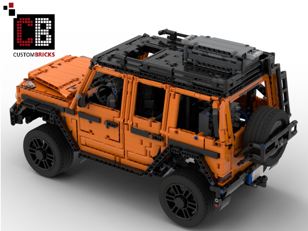 Lego Moc Mercedes Benz G 500 Professional Line 42177 Rc Modification