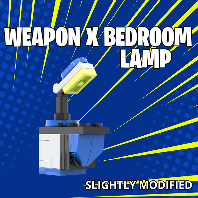 LEGO MOC WEAPON X TABLE LAMP by Pepestudss | Rebrickable - Build with LEGO
