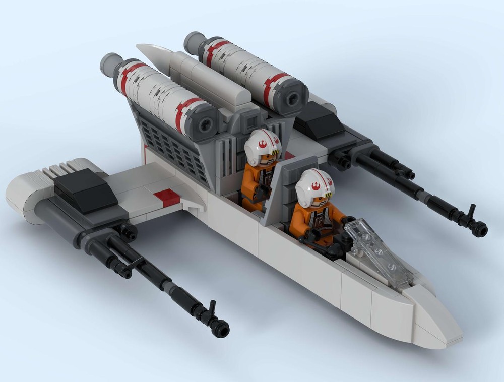 LEGO MOC T-13 Airspeeder by VictorBuilds | Rebrickable - Build with LEGO