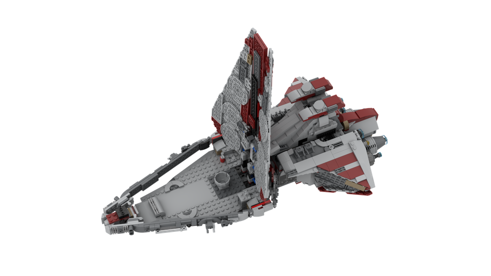 Lego Moc Venator Class Playset 75362 75337 Alternative By Zsoltom