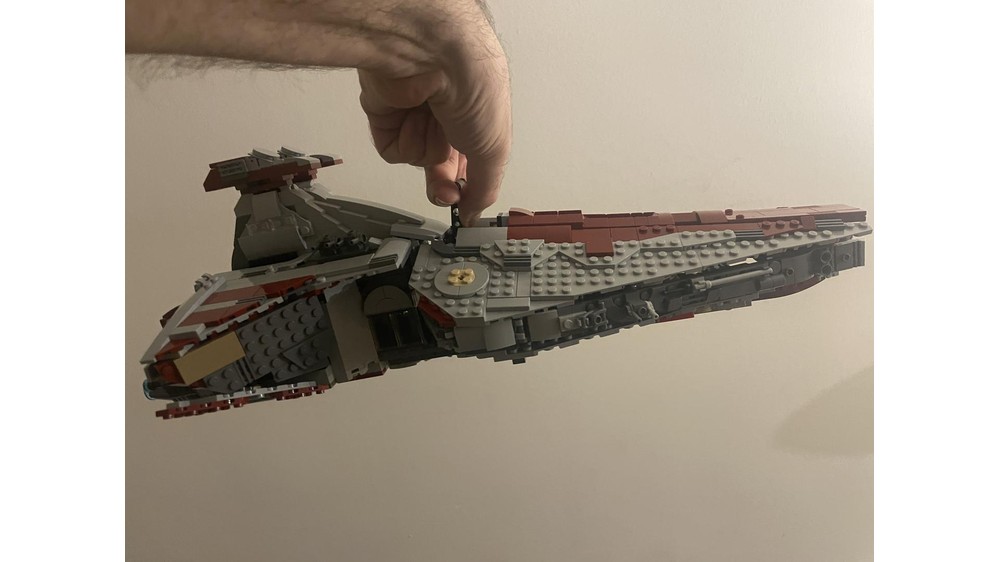 Lego Moc Venator Class Playset 75362 75337 Alternative By Zsoltom