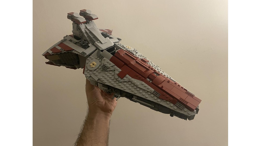 Lego Moc Venator Class Playset 75362 75337 Alternative By Zsoltom