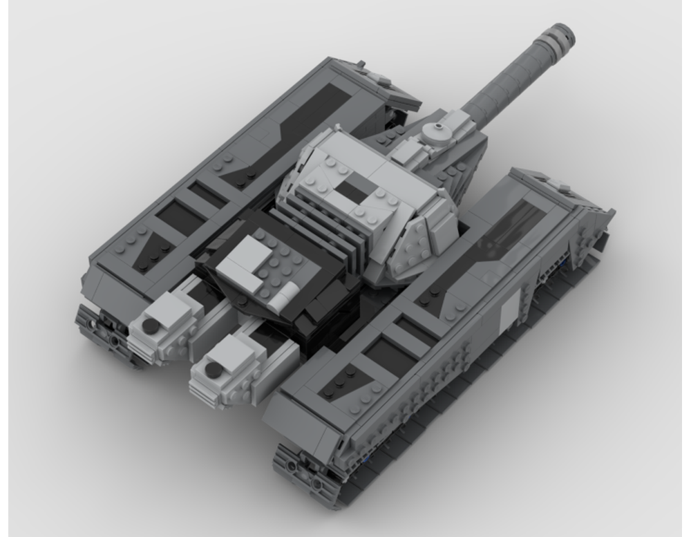 LEGO MOC MZ-8 Mobile Pulse cannon/ Pulse Tank by McMOC | Rebrickable ...