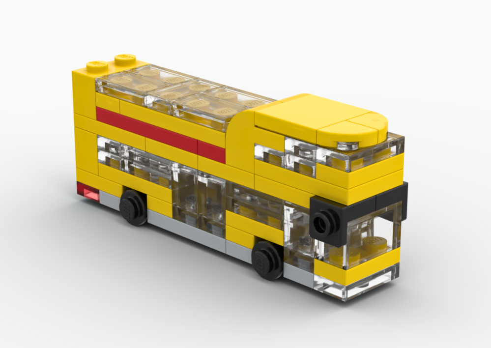 LEGO MOC Micro Sightseeing Bus by The Bobby Brix Channel | Rebrickable ...