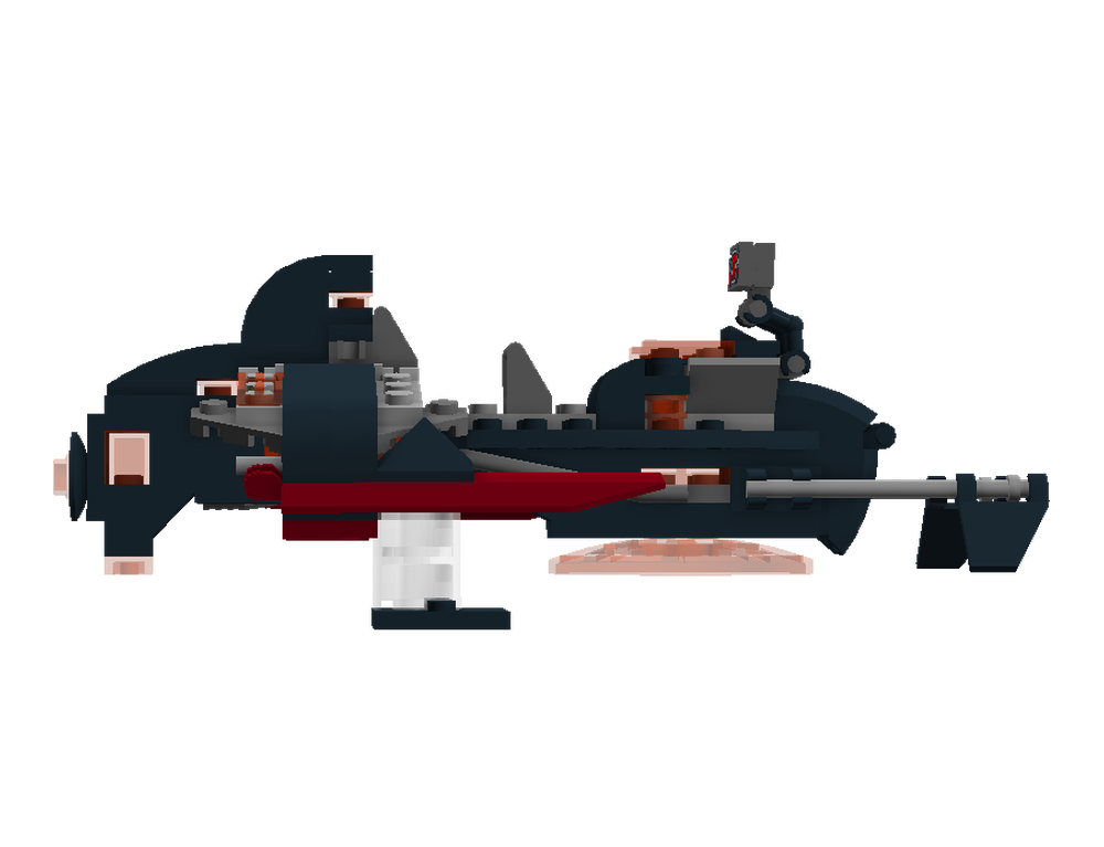 LEGO MOC Shadow Trooper Command Speeder by Nightblade | Rebrickable ...