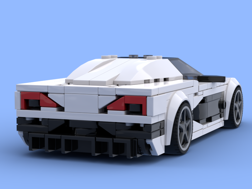 LEGO MOC 2013 Rimac Concept One by KineticKit | Rebrickable - Build ...
